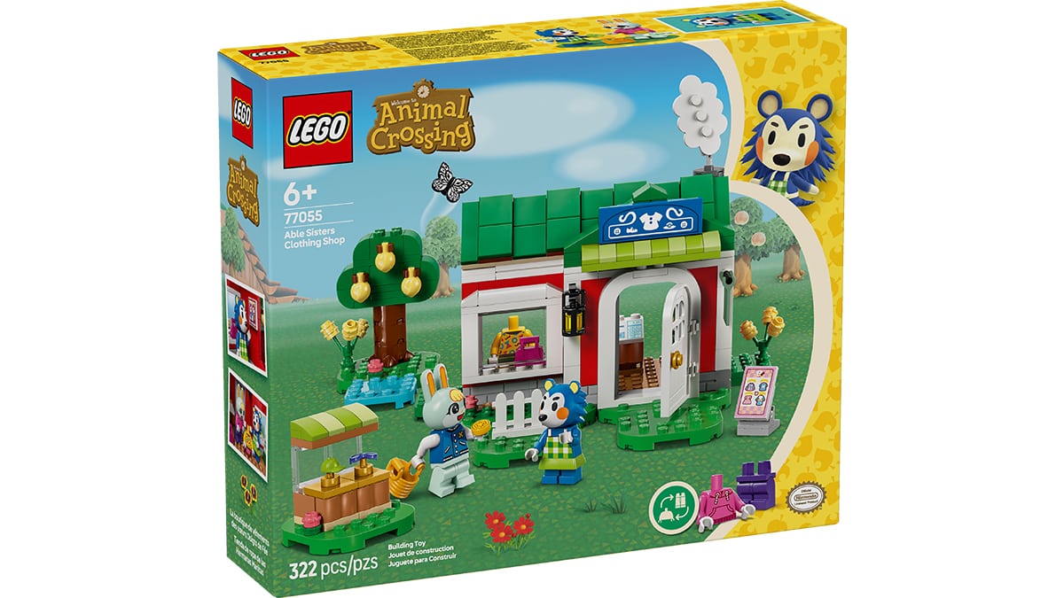 LEGO® Animal Crossing™ Able Sisters Clothing Shop - Nintendo Official Site for Canada